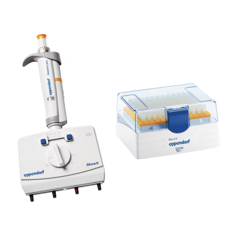 Research plus Move It, 4-CH, 30-300µL