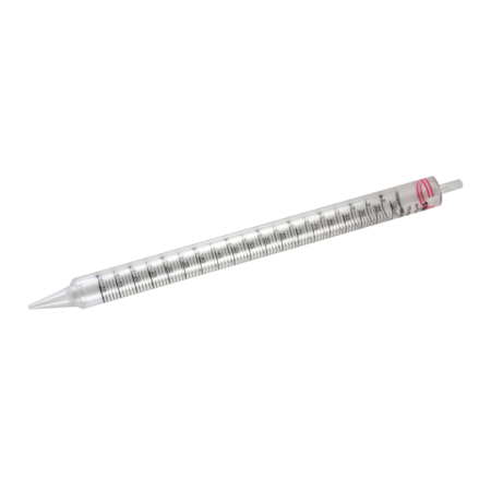 Serological Pipette, 100 ml, individually wrapped (Sterile), Pink, 50 ks